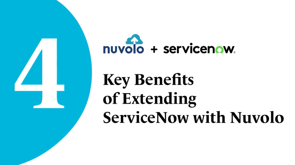 Four Key Benefits of Extending ServiceNow with Nuvolo - Nuvolo Video ...